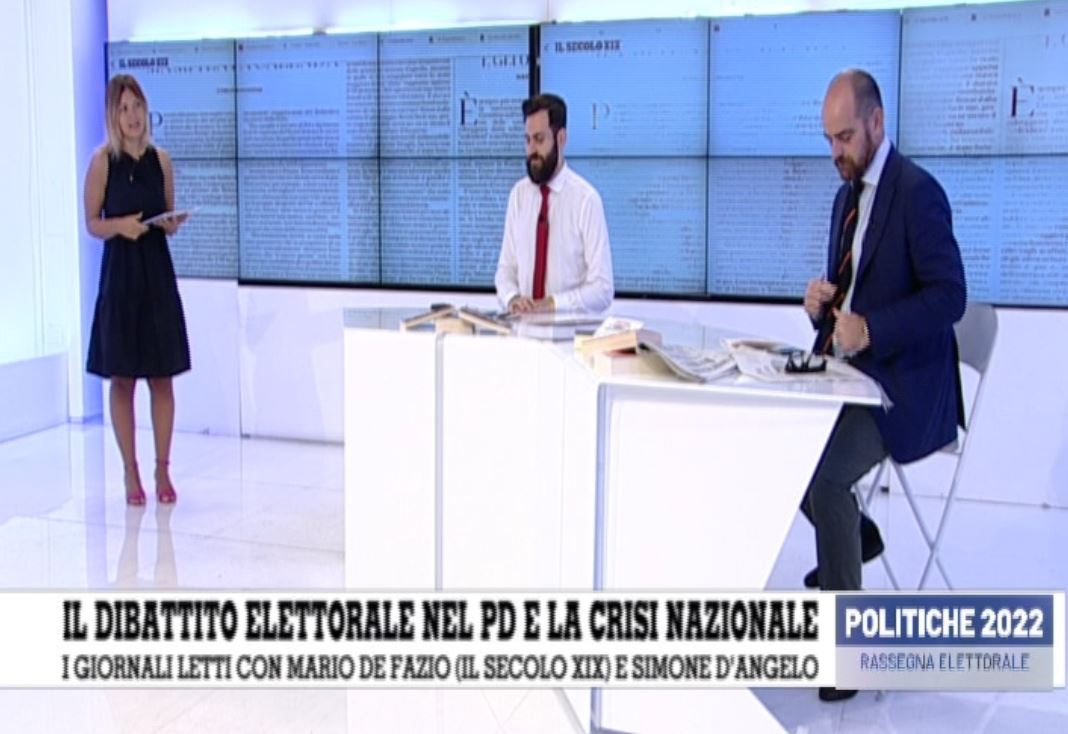 Elezioni, la Rassegna elettorale di Telenord: i giornali letti con Vincenzo Macioce (Il Giornale ...