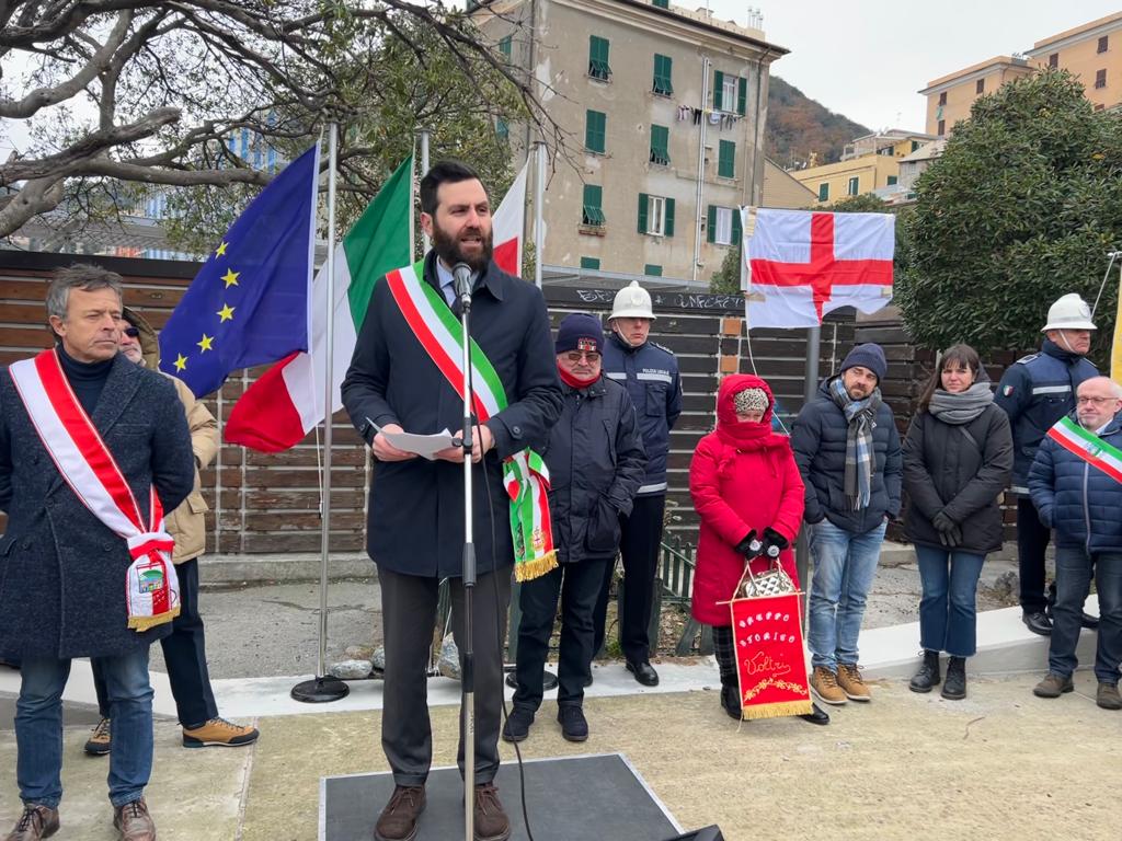 Genova, inaugurata la piazza per Giuseppe Dagnino. D'Angelo: "Un segno ...