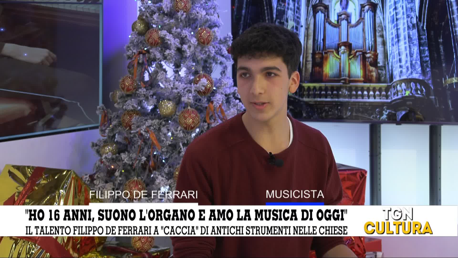 TGN Cultura - Filippo De Ferrari - Telenord.it