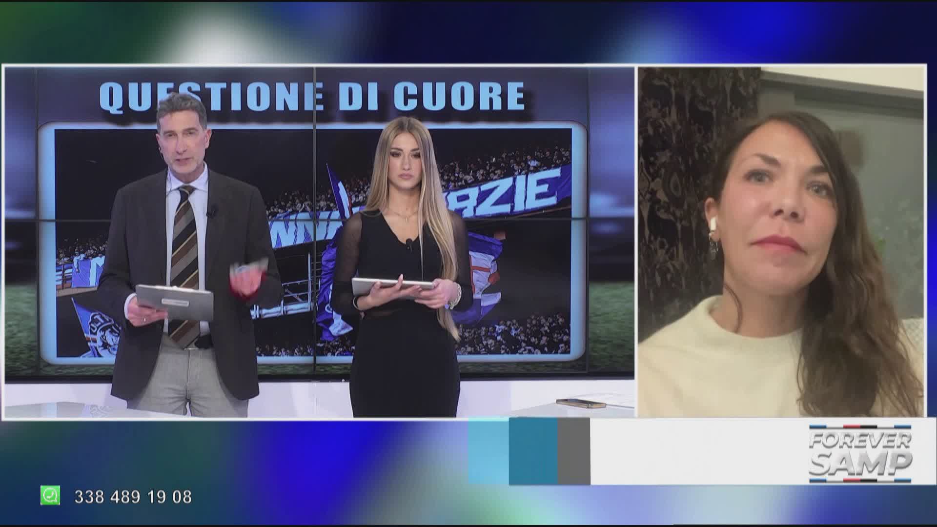 Sampdoria, Marta Elena Casanova: "Ringrazio la nuova proprietà, ma ...