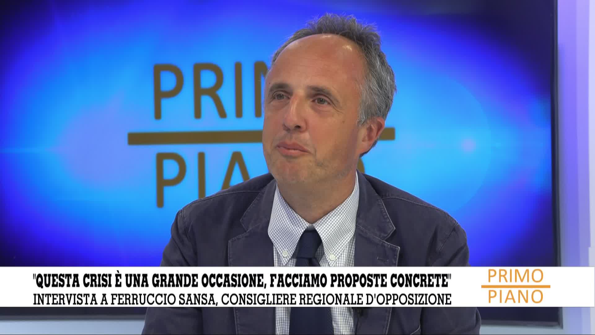 Primo piano Ferruccio Sansa - Telenord.it