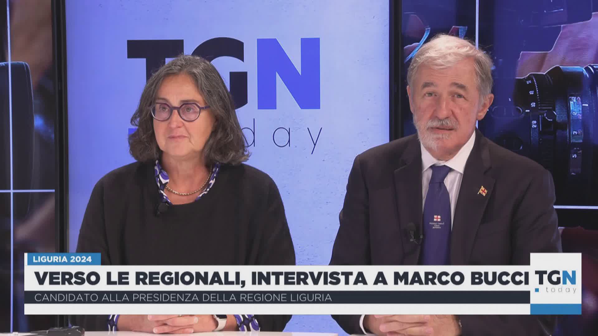 Marco Bucci a Telenord: "Votate la Liguria del futuro, non quella del ...
