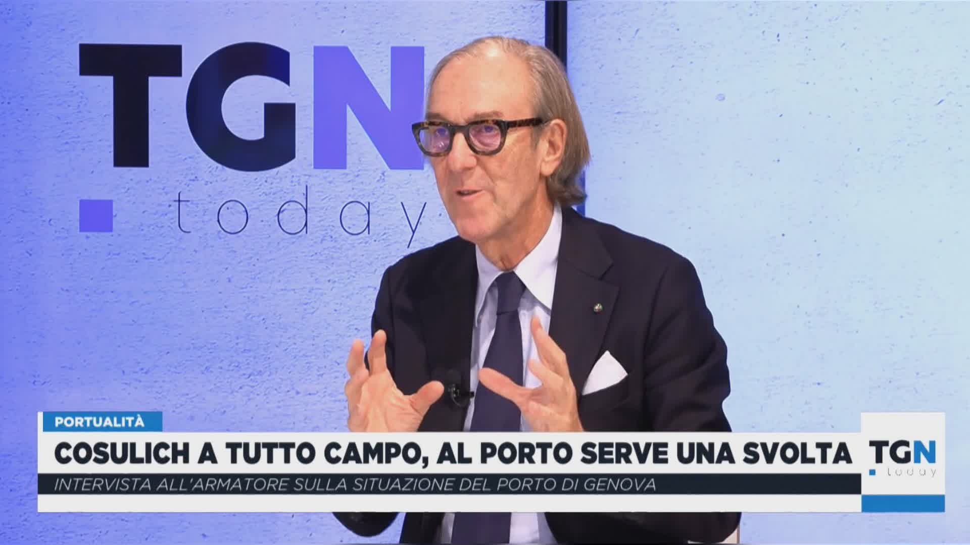 Genova, porto, Cosulich a Telenord: "Serve un presidente al più presto ...