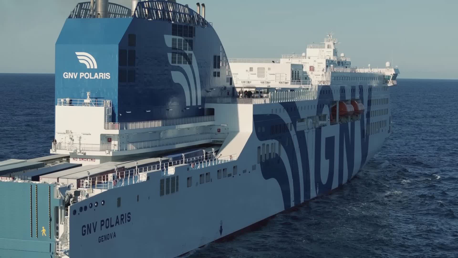 Genova, presentata la nuova GNV Polaris: innovazione e sostenibilità ...