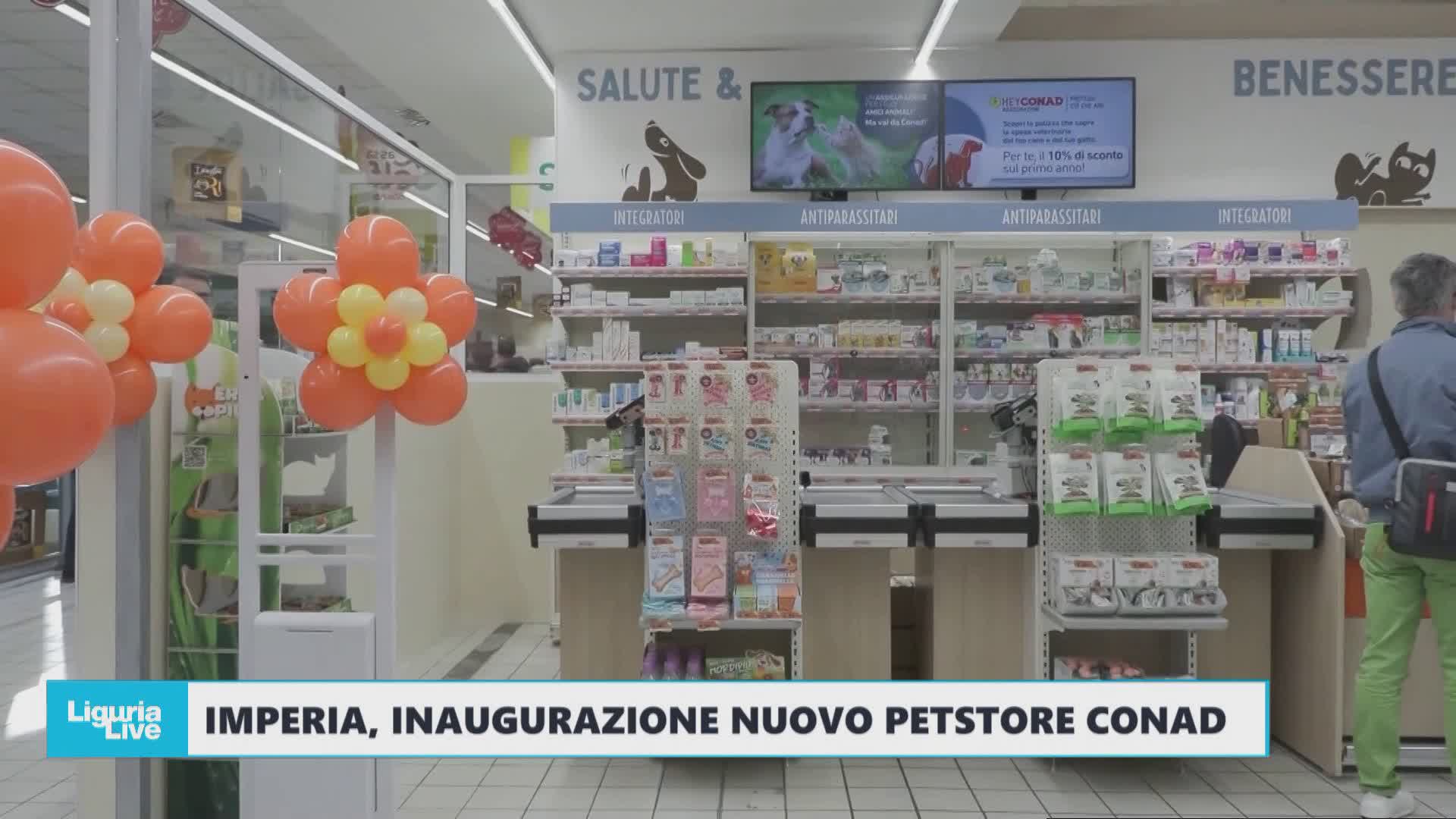 Imperia, inaugurato il Pet Store Conad con lo slogan "In alto le ...